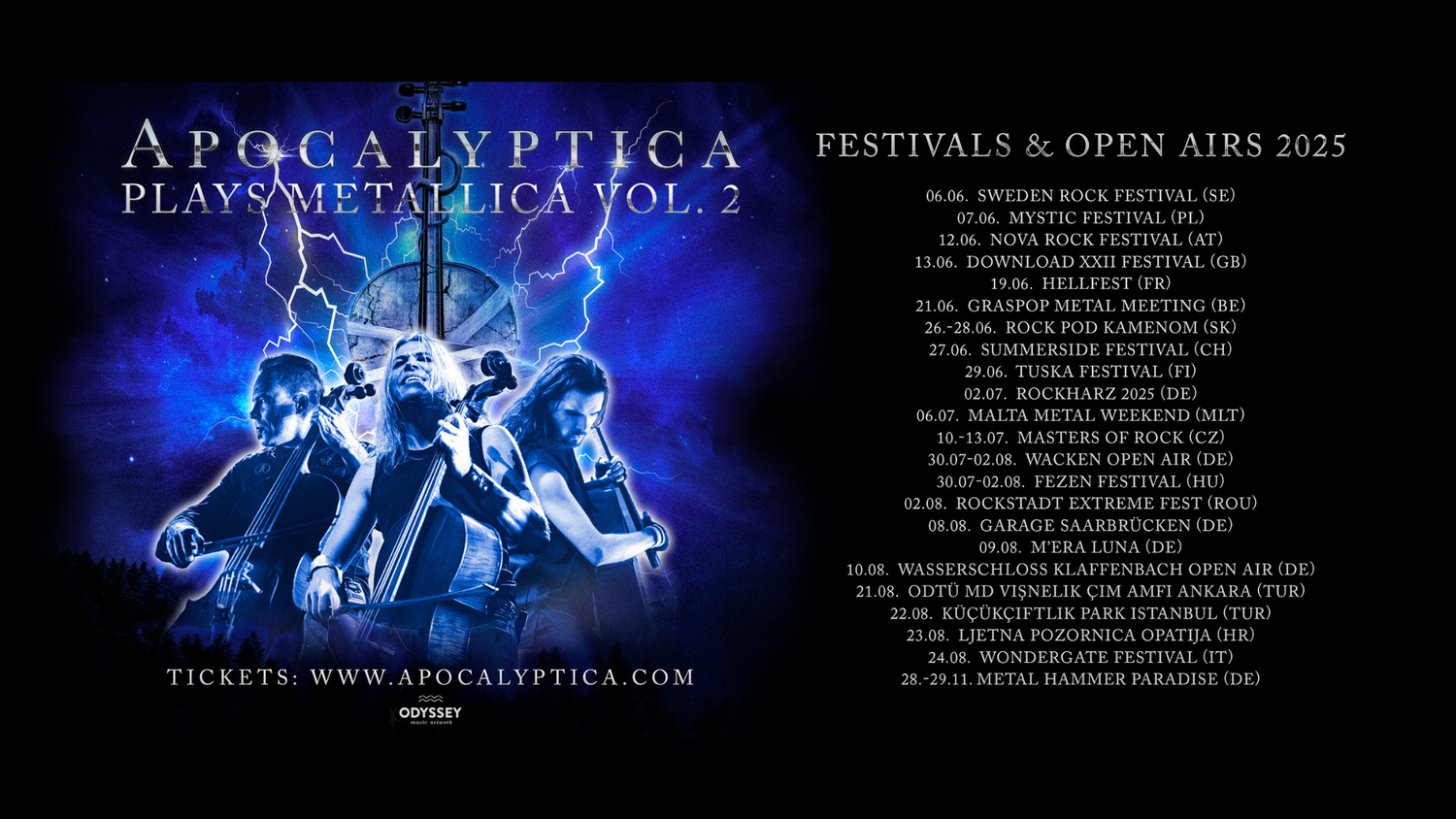 APOCALYPTICA – Offizieller Band-Shop | T-Shirts, Vinyls & Fan-Merch ...